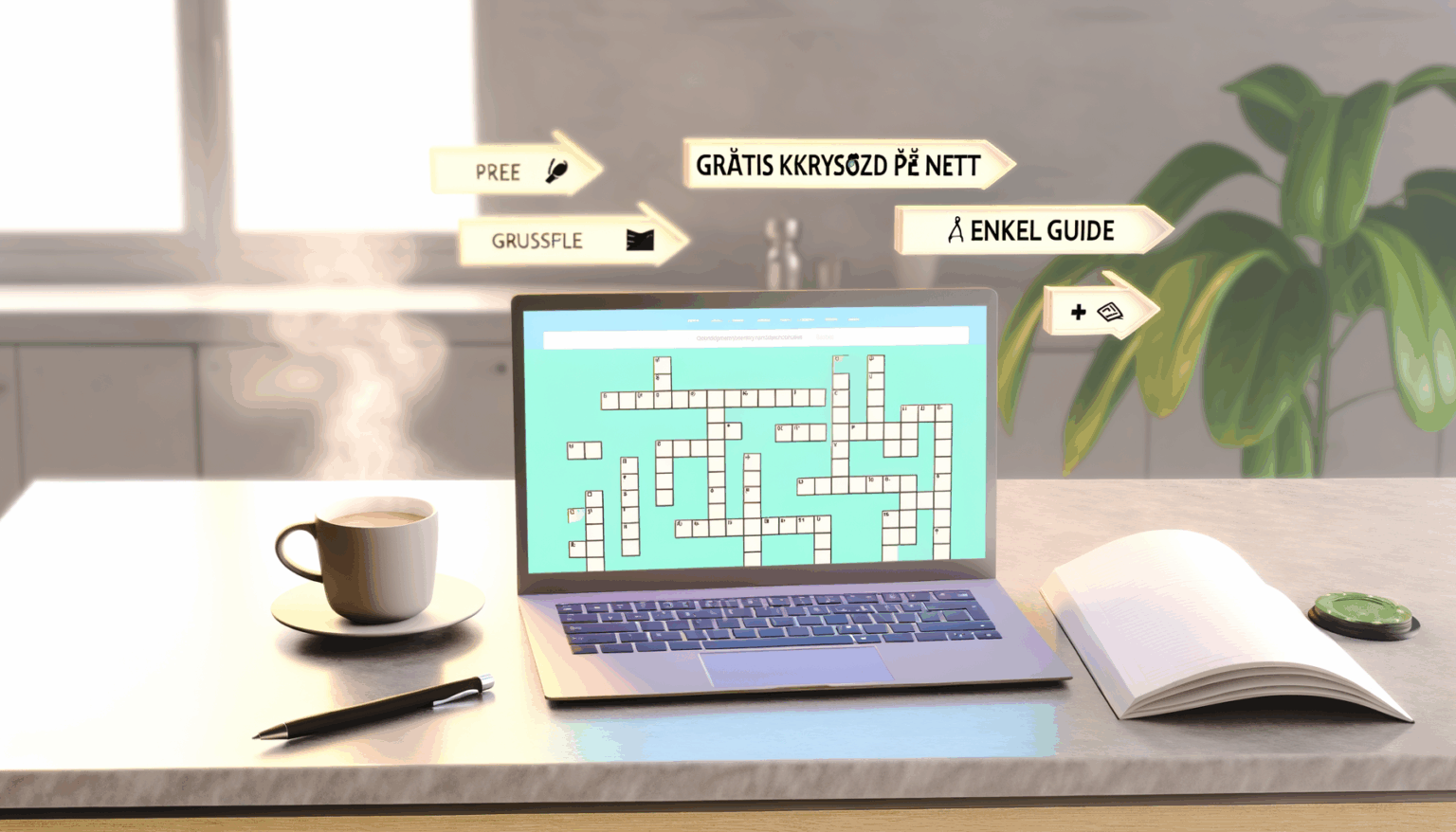 Gratis kryssord på nett – En enkel guide - Norske Kryssord